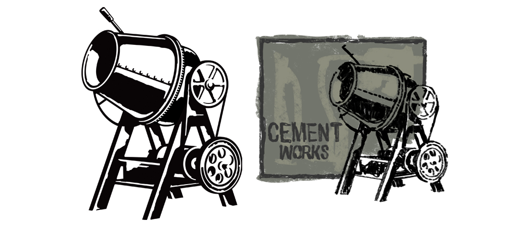 Cement Works – bob andrews illustration